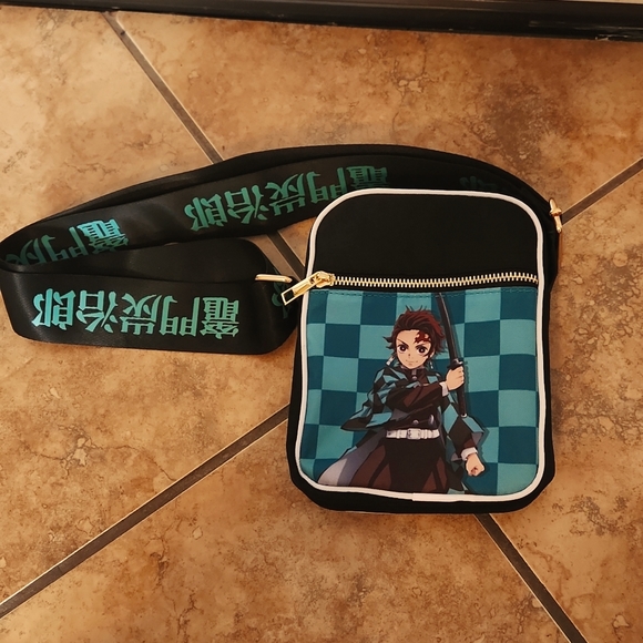 Demon Slayer | Bags | Demon Slayer Small Adjustable Shoulder Purse ...